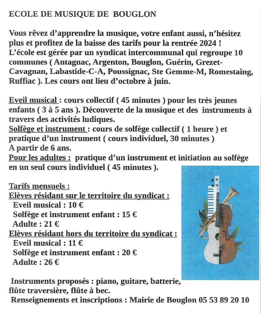 SIEM 2024 - 2025 - Mairie de Bouglon